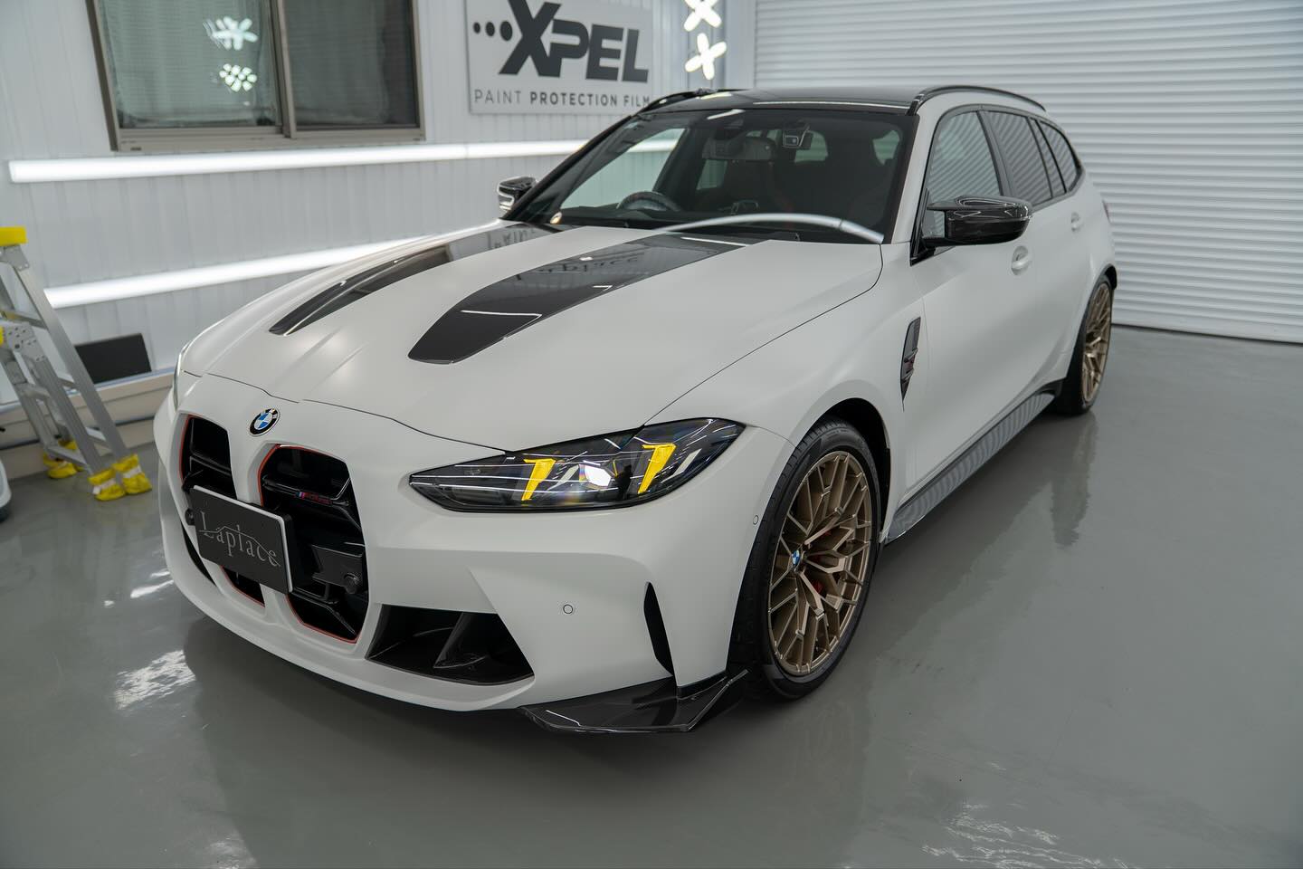 BMW M3CS ツーリング フルプロテクションフィルム施工｜茨城県のプロテクションフィルム施工専門店Laplace【ラプラス】